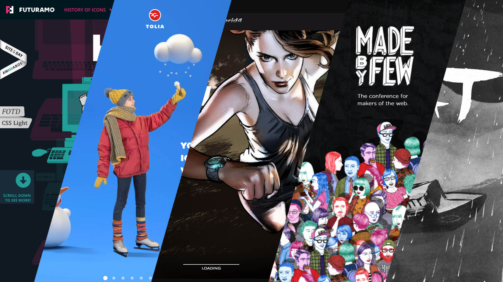 20 Creative Web Layouts That Have Shot For The Stars and Hit ...