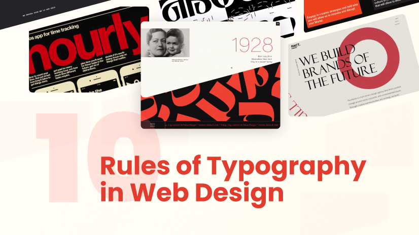 10 Rules Of Typography In Web Design And How To Break Them Examples 