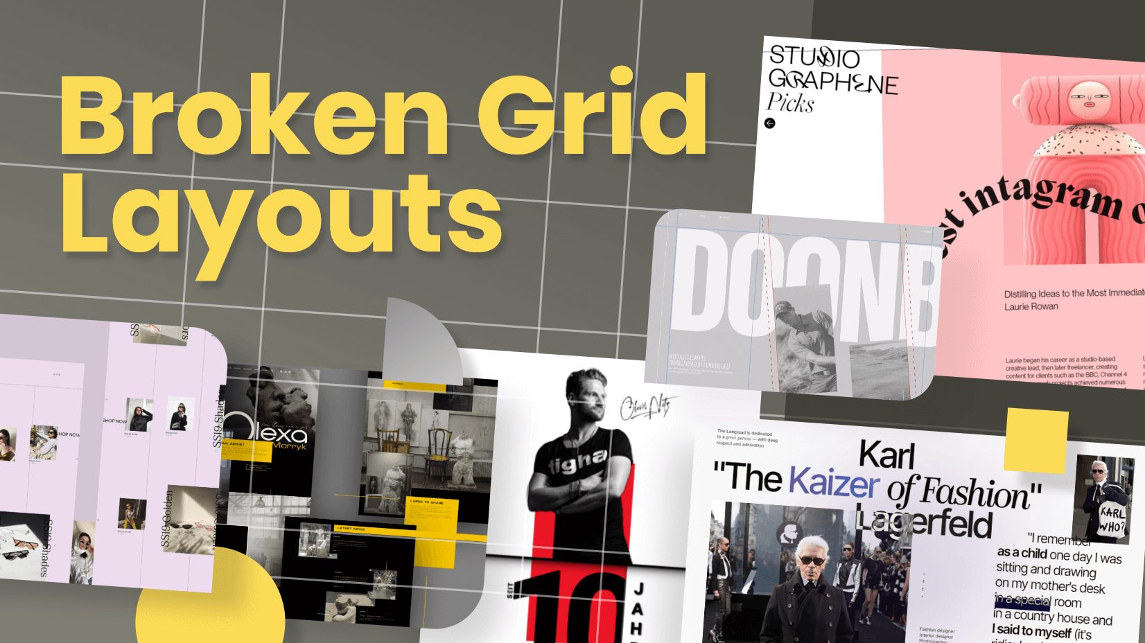 14 Rebellious Websites With Broken Grid Layouts