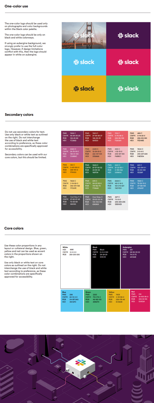 Brand Guidelines Color Palette Exles - Infoupdate.org