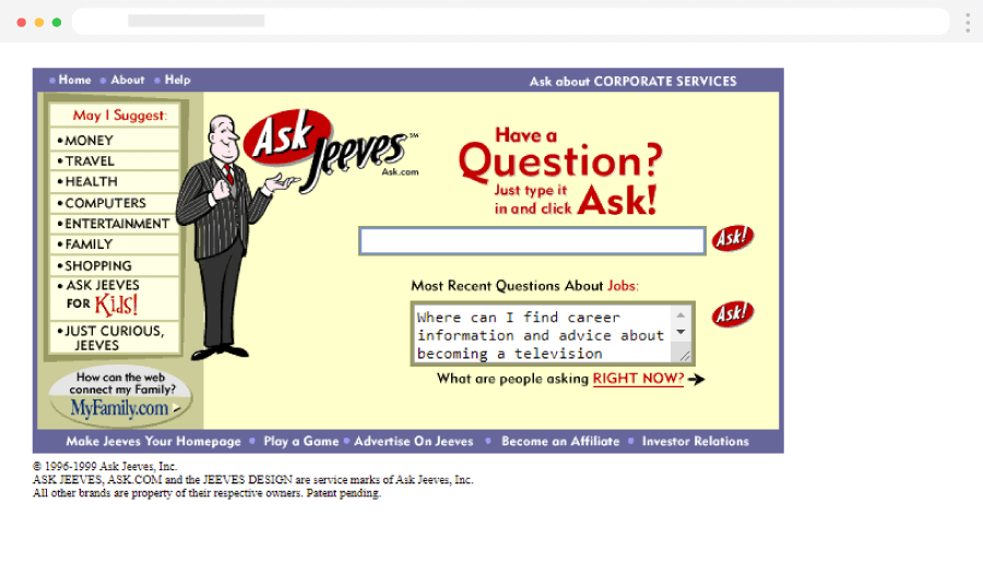 90s Website Design