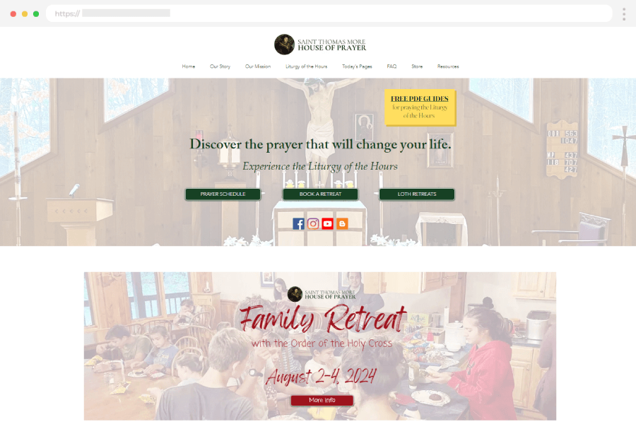 Free Church Website Content