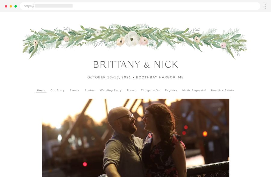 Wedding website things to do examples | Beachweddingtips.com