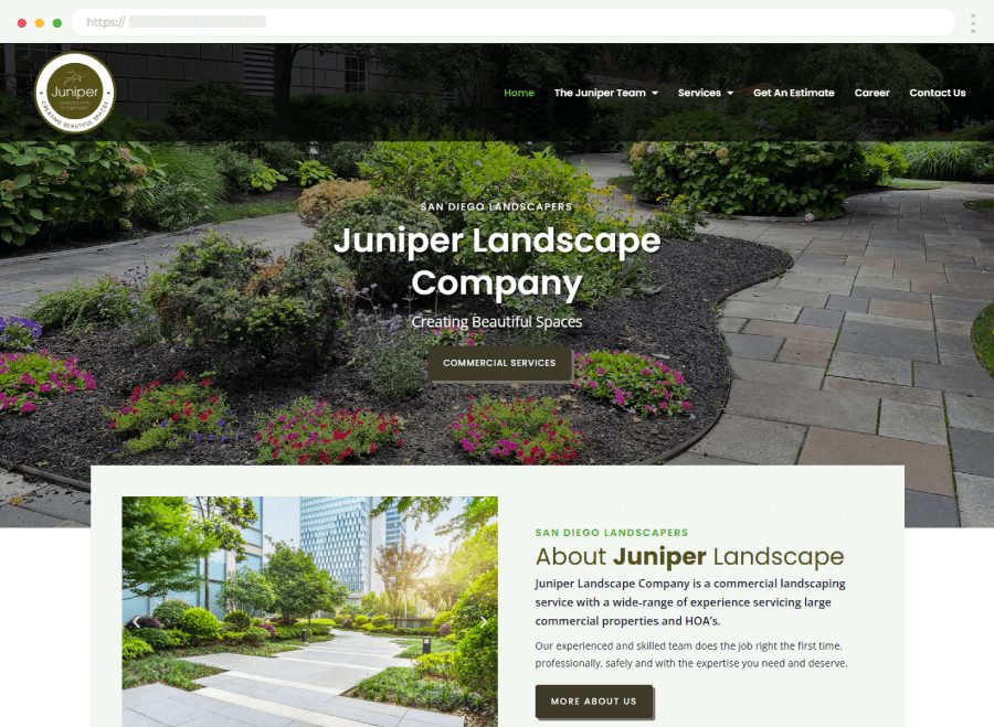 Landscape Design Business Websites