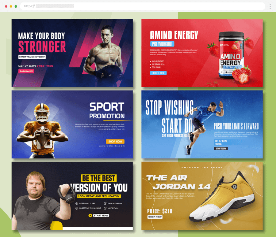 Web Banner Design Examples