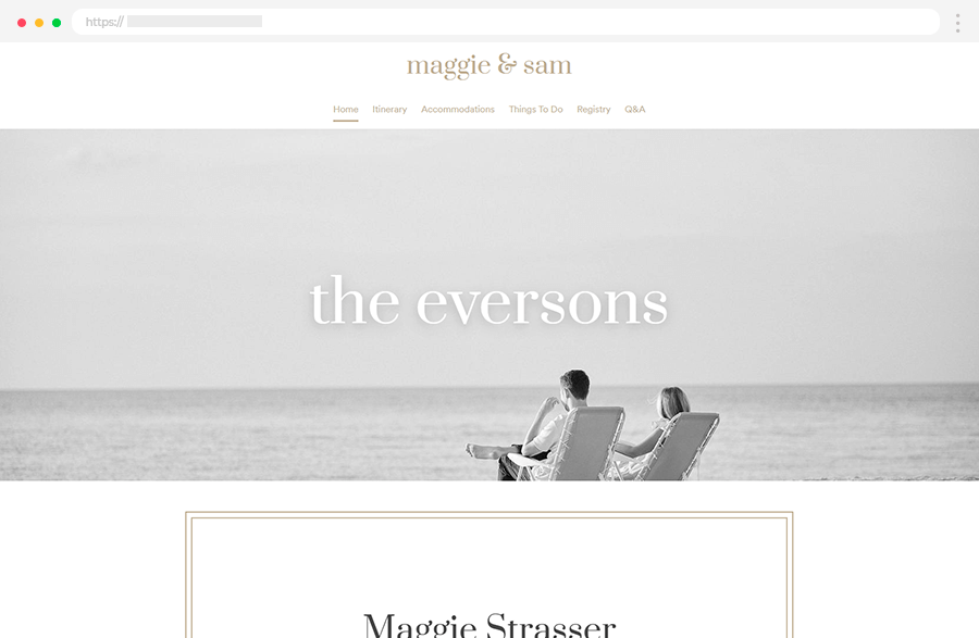 Zola wedding website examples 60 photos - Astyledwedding.com