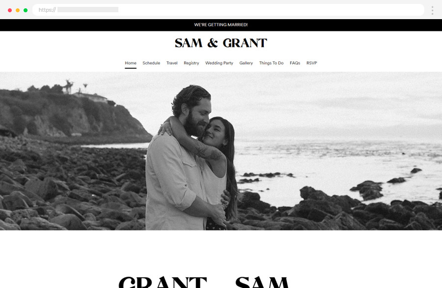Zola wedding websites store