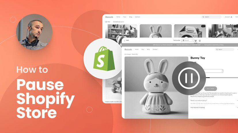 How to Pause Shopify Store in Few Easy Steps