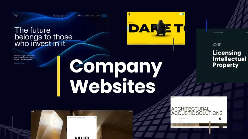 18 Best Company Websites Around the Web | htmlBurger Blog