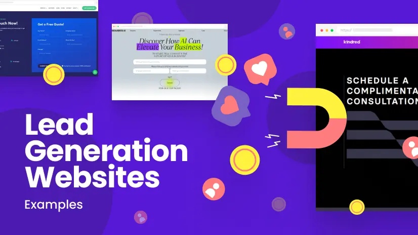 18 Best Lead Generation Website Examples to Inspire You in 2025