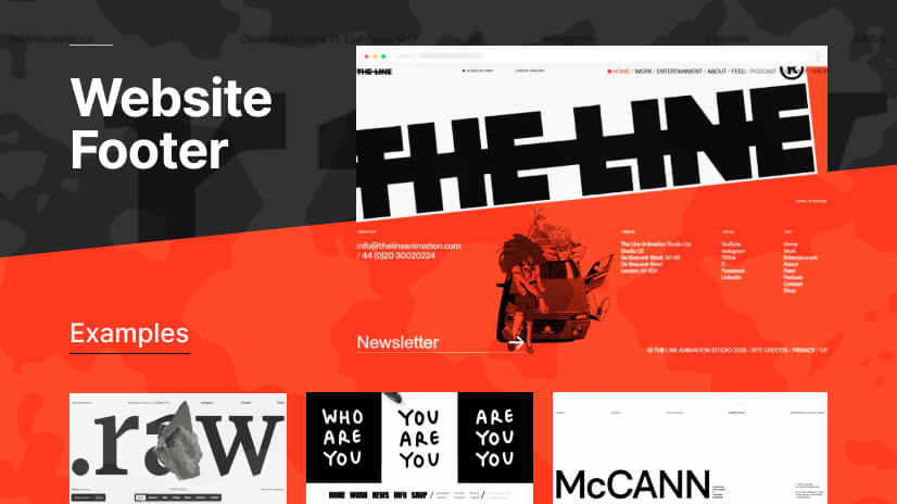 15 Best Website Footer Examples That Enhance User Experience