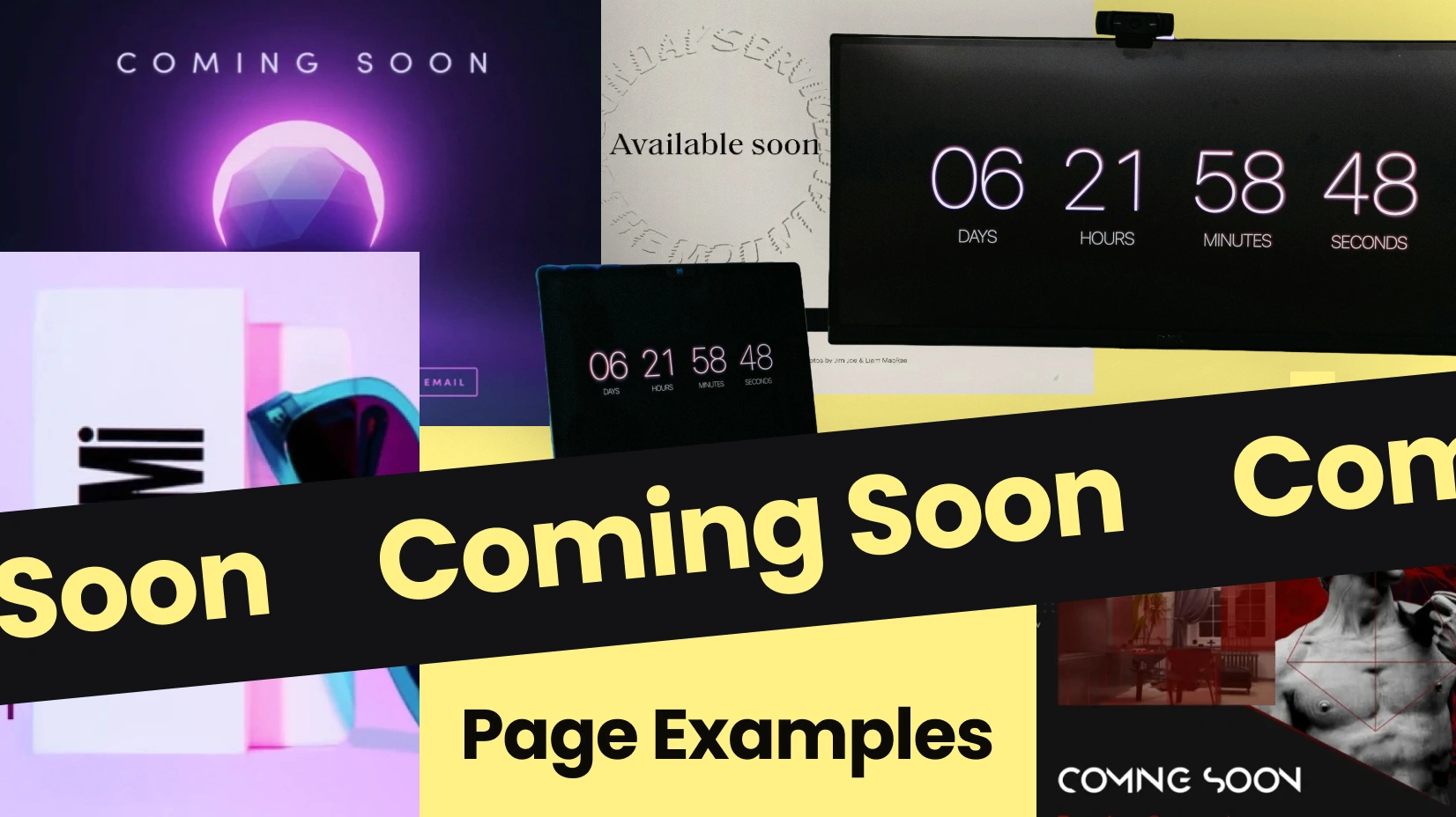 30+ Coming Soon Page Examples That Make Waiting Fun